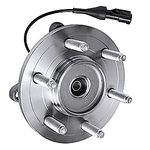 Detroit Axle - 4WD Front Wheel Bearing Hubs for 04-08 Ford F-150, 03-06 Expedition Lincoln Navigator Mark LT, 2004 2005 2006 Replacement Wheel Bearing and Hubs Assembly Set