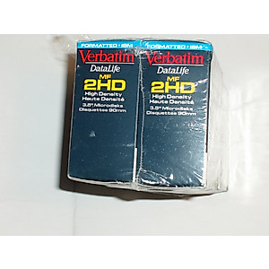 20 Piece Formatted IBM Verbatim DataLife MF 2HD 3.5 Inch Microdisks.