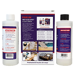 ENVIRONMENTAL Watercolor Stains Sealers tal tools products, Clear, 16 Fl Oz Pack of 1 US