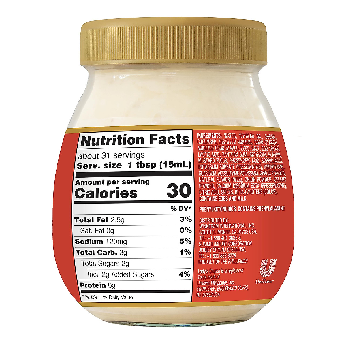 Lady's Choice Sandwich Spread 470ml (Pack of 1)