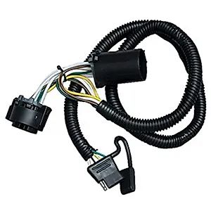 Tekonsha 118384 T-One® T-Connector Harness, 4-Way Flat, Compatable with 2008-2012 Buick Enclave, 2004-2007 Buick Rainier, 2002-2022 Cadillac Escalade, 2003-2022 Cadillac Escalade ESV, 2002-2011 Cadillac Escalade EXT, 2002-2011 Chevrolet Avalanche 1500, 20