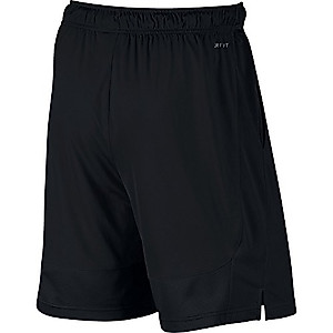 Nike Men's Dry Training Shorts, Black/Black/White, XX-Large