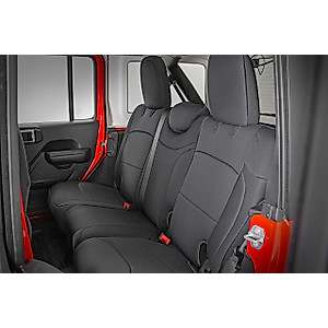 Rough Country Neoprene Seat Covers for 11-12 Jeep Wrangler | 4-Door - 91003