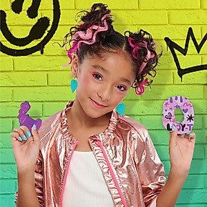 Just Play Art Squad Lady T 10-inch Doll & Accessories with DIY Craft Stencil Project, Kids Toys for Ages 3 Up