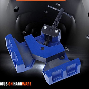 KXDFDC Welders Angle Clamp 90 Degree Cast Iron 4 Inch Welded Heavy Duty Welding Clamps Fixture Corner Clip