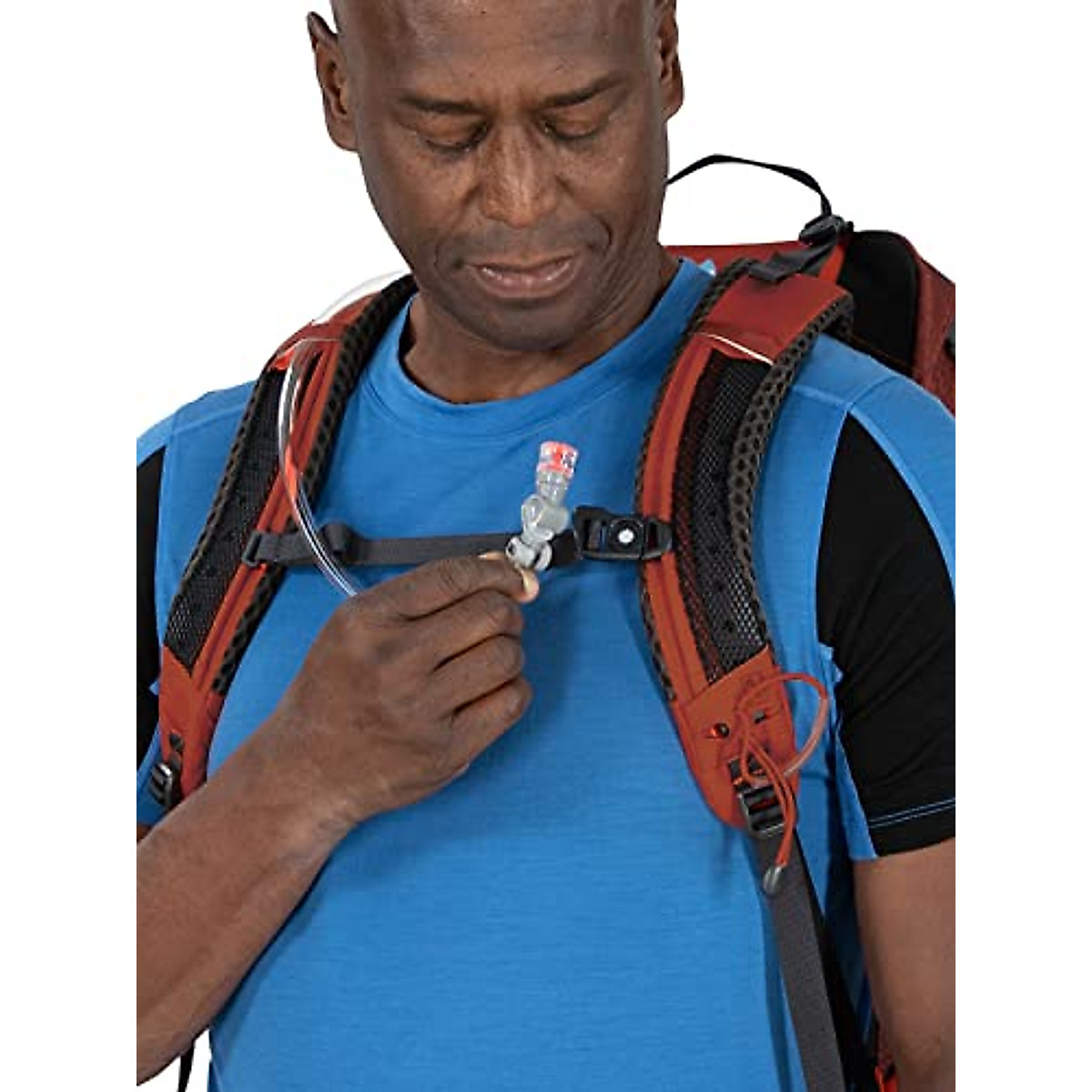 Osprey Manta 24L Men's Hiking Backpack with Hydraulics Reservoir, Black