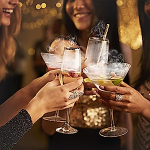 Cocktail Smoker Kit, Whiskey Smoker Kit with Torch, Old Fashioned Cocktail Kit, Bourbon Smoker Kit with 4 Flavors of Chimney Wood Chips, Bartender Gift for Friends, Husband, Dad（No Butane）