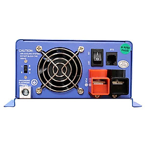 AIMS Power CON120AC1224DC AC Converter & Battery 12V or 24V Smart Charger 75 amps Listed to UL 458 & CSA