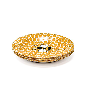 Gift Boutique Honey Bee Party Set - Serves 24, Includes Dinner Plates, Luncheon Napkins, and 24 9 oz Cups