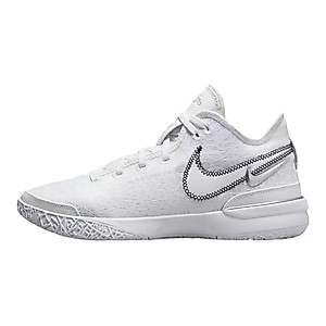 NIKE Men's Modern, White Metallic Silver Black, 11.5
