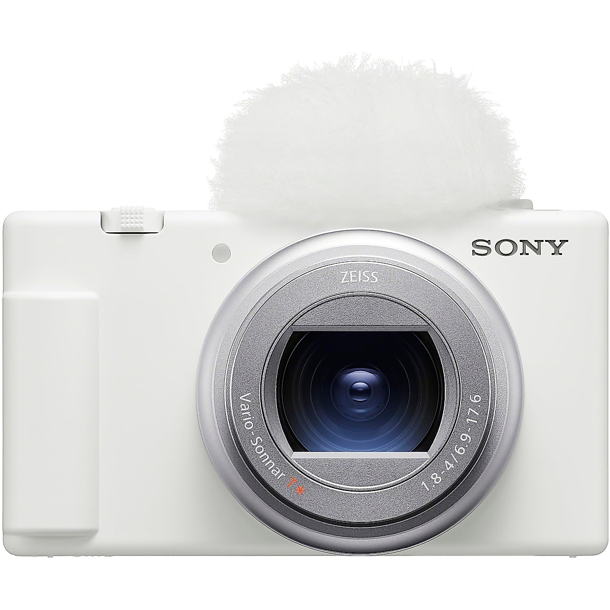 Sony ZV-1 II Vlog Camera with 4K Video & 20.1MP for Content Creators and Vloggers White ZV-1M2/W Bundle with Deco Gear Case + 64GB Memory Card + Grip/Tripod 2 in 1 + Software + Accessories Kit