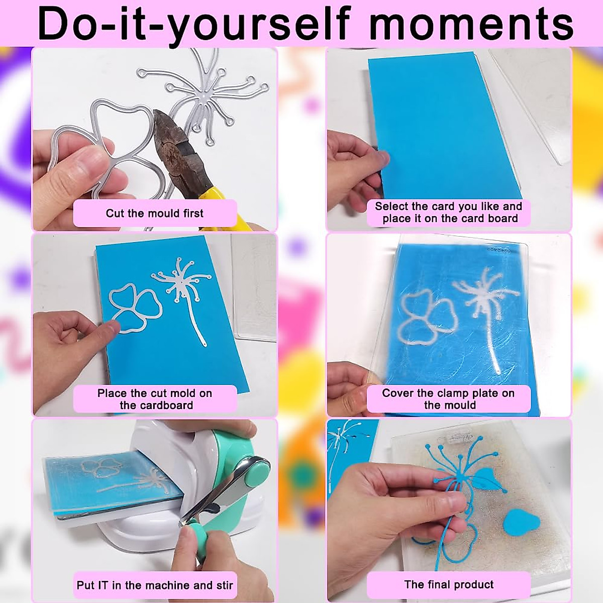 2 PCS Lotus Leaf Die Cuts for Card Making, AFUNTA Metal Die Cuts Lace Decoration Cutting Dies for DIY Scrapbook Photo Album Decor