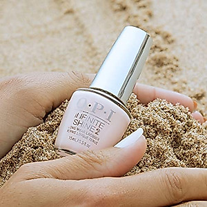 OPI Gel Color, Coastal Sand-tuary, White Gel Color Nail Polish, Malibu '21 Collection, 0.5 fl oz, 0.5 fl. oz.