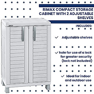 Rimax 11567 Outdoor Storage, Medium, Grey