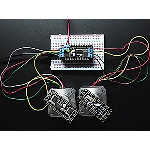 DC Motor and Stepper FeatherWing Add-on For All Feather Boards