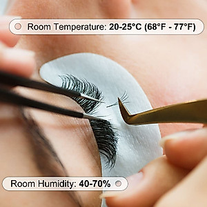 ALLOVE Eyelash Extension Glue for Lash Extensions 1-2s Drying Time Lash Extension Glue Retention up to 7-8 Weeks Power Extreme Waterproof Lash Glue for Eyelash Extensions Professional Use Only