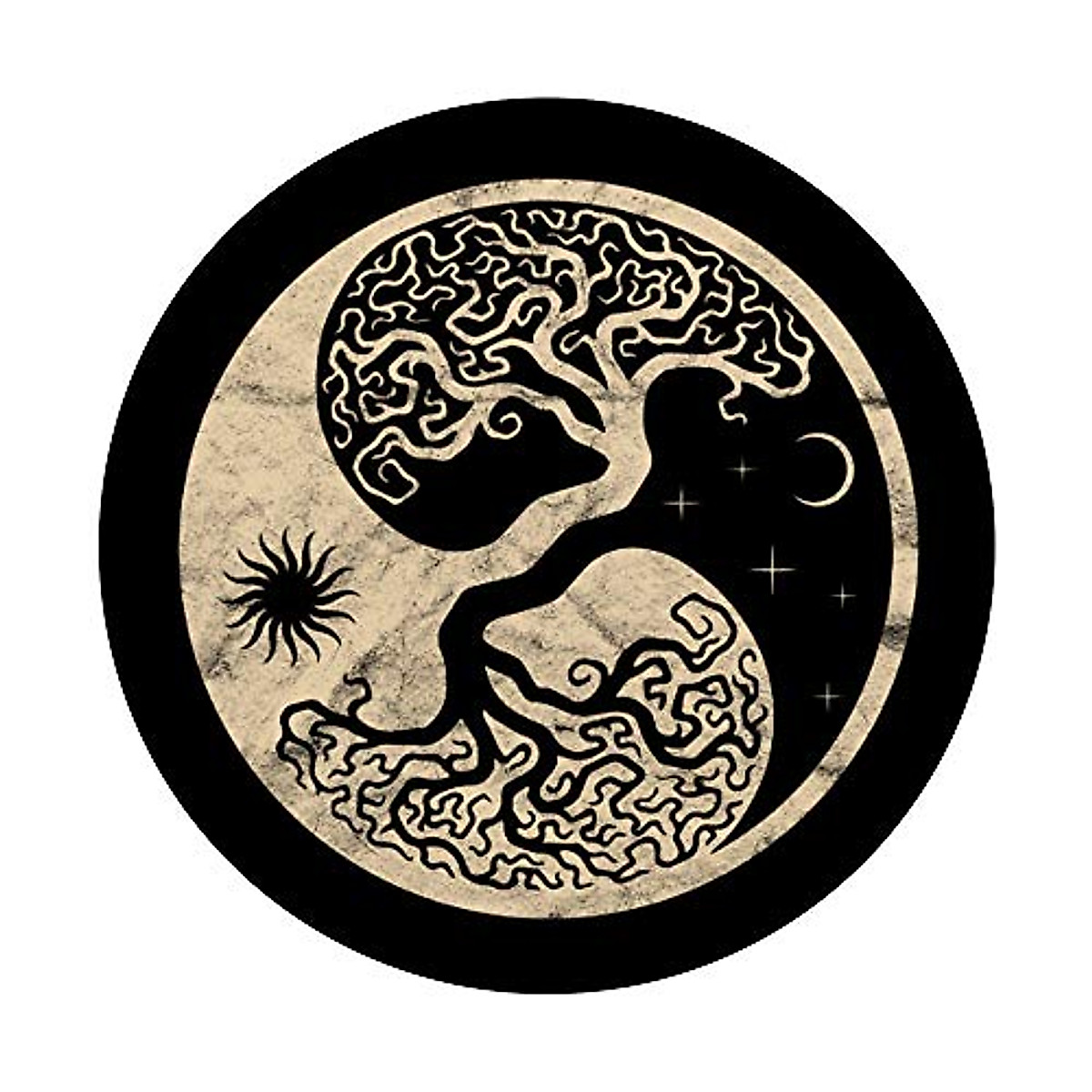 Viking Tree Yggdrasil Odin Norse Mythology Midgard Thor PopSockets PopGrip: Swappable Grip for Phones & Tablets