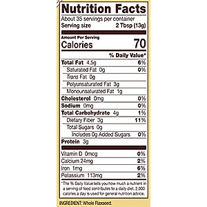 Bob's Red Mill Flaxseed Meal, 16-ounce (Pack of 4)