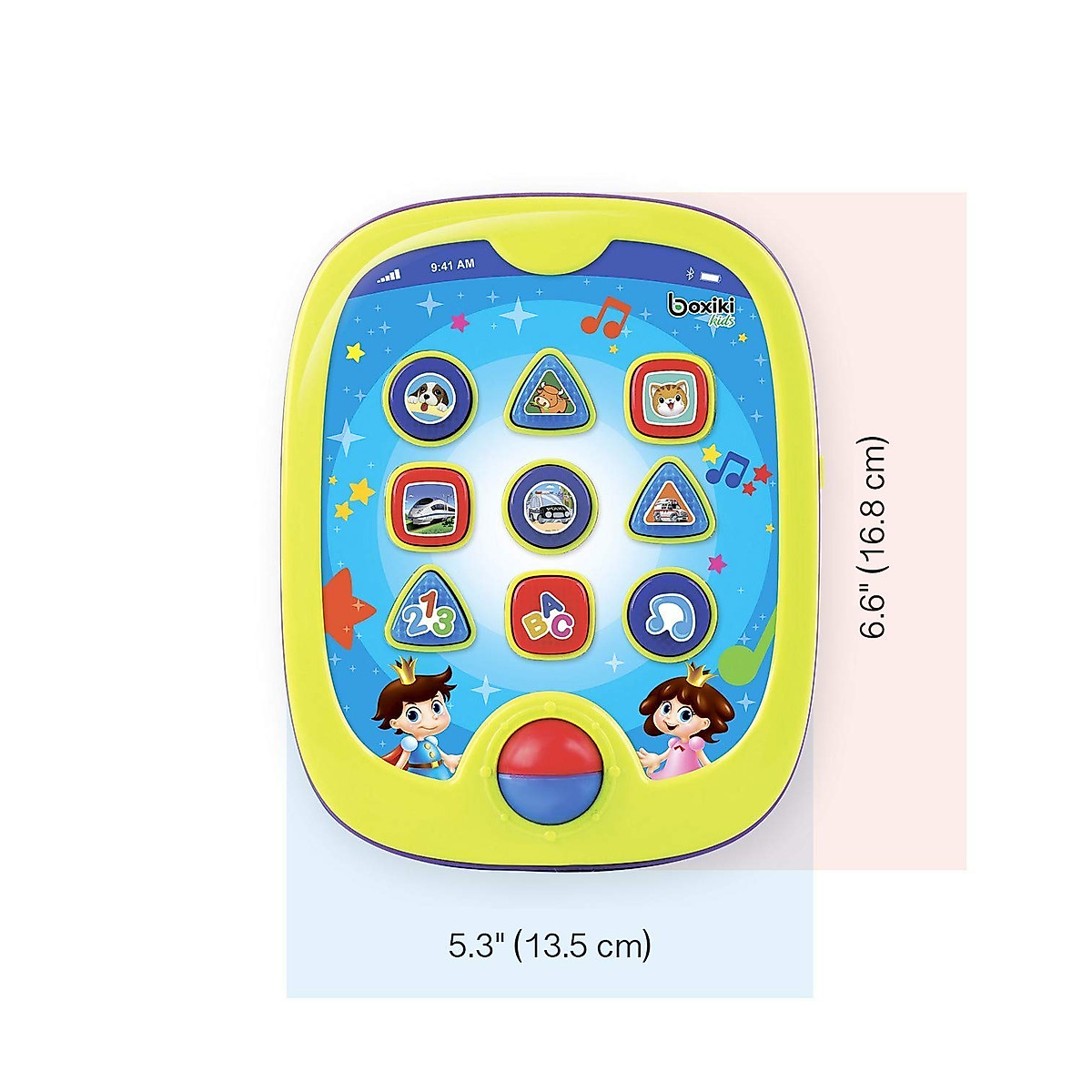 Boxiki kids Smart Pad Educational Toys for Babies and Children - Preschool Learning Toddler Tablet Toy for Infants. Learn ABC, Numbers & Play Games.Learning Toys for 3,4,5 Years Old Boys & Girls