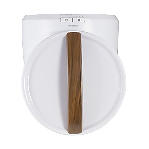 Zadro Countertop Towel Warmer, White/Oak