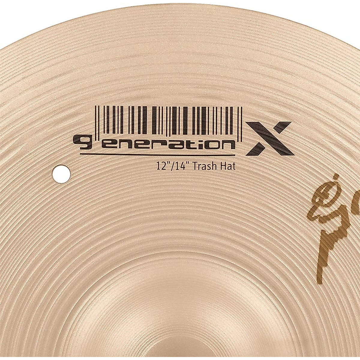 Meinl Cymbals GX-12/14TH Generation-X 12" and 14" Auxiliary Trash Hi-Hat Cymbal Pair (VIDEO),metallic