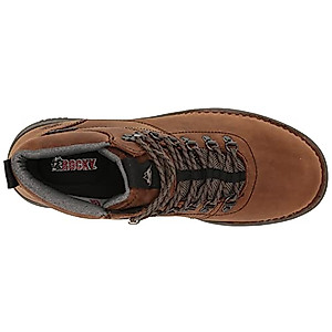 ROCKY Legacy 32 Waterproof Hiking Boot Size 8(W) Brown