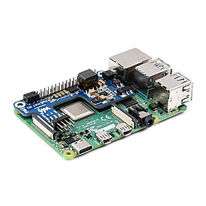 PoE HAT for Raspberry Pi 4B/Raspberry Pi 3B+, Power Over Ethernet (PoE) Support 802.3af PoE Network Standard, Compatible with Raspberry Pi Official Case, Support Connecting Cooling Fan