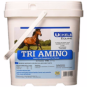 Uckele Tri Amino Horse Supplement - Equine Vitamin & Mineral Supplement - 5 Pound (lb)