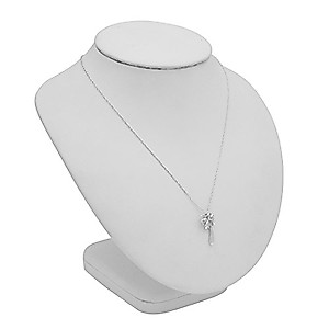 Amanda Rose Collection Sterling Silver Diamond Palm Tree Pendant Necklace for Women on an 18 inch Sterling Silver Chain