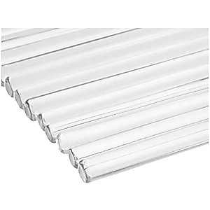 United Scientific Supplies GSR010-PK/144 Glass Stirring Rod, 10" Length, 6mm Diameter, Pack of 12