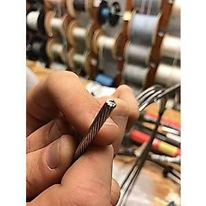 Ascend Tools 7 inch Wire Rope & Electrical Cable Cutter for Railing, Aircraft Seismic Structural Bicycle Cable | Induction Hardened Blades, No Frayed Cuts