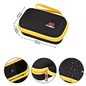 FBLFOBELI Hard Travel Carrying Case for FLUKE 101/106 / 107 Digital Multimeter, EVA Shockproof Protective Cover Storage Bag (Case Only)