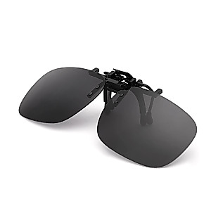 Punasi Polarized Clip-on Sunglasses Lenses for Prescription Glasses