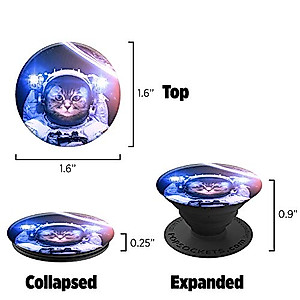 PopSockets: Collapsible Grip & Stand for Phones and Tablets - Catstronaut