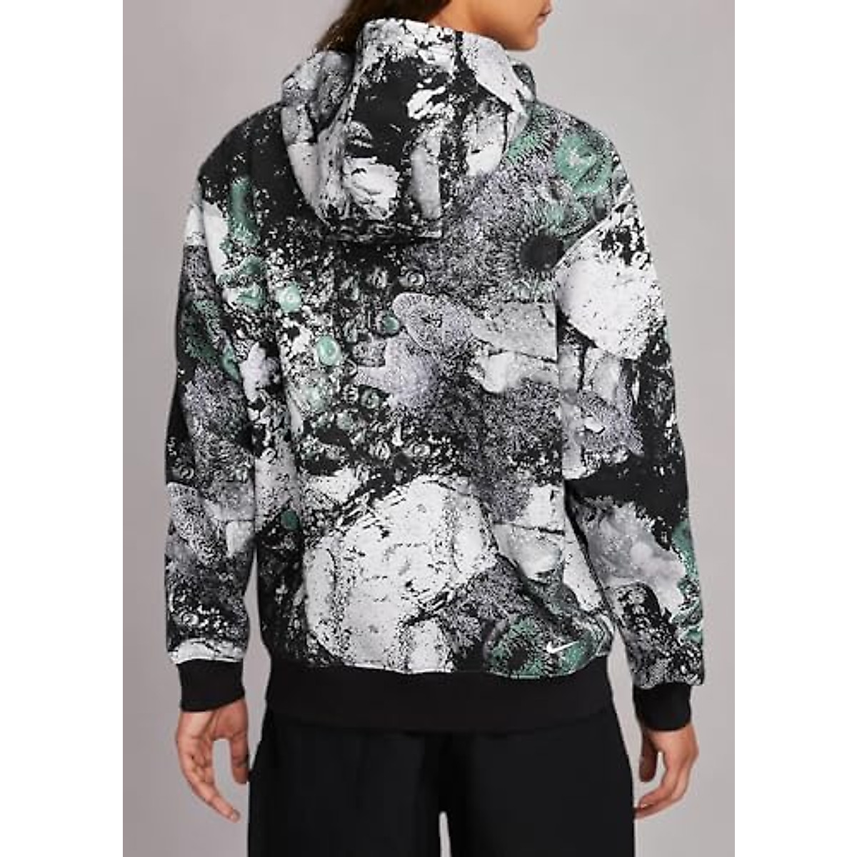 Nike ACG Therma-FIT Tuff Fleece Pullover Hoodie ADULT UNISEX (Standard, Large, Ashen Slate/Black/Summit White)