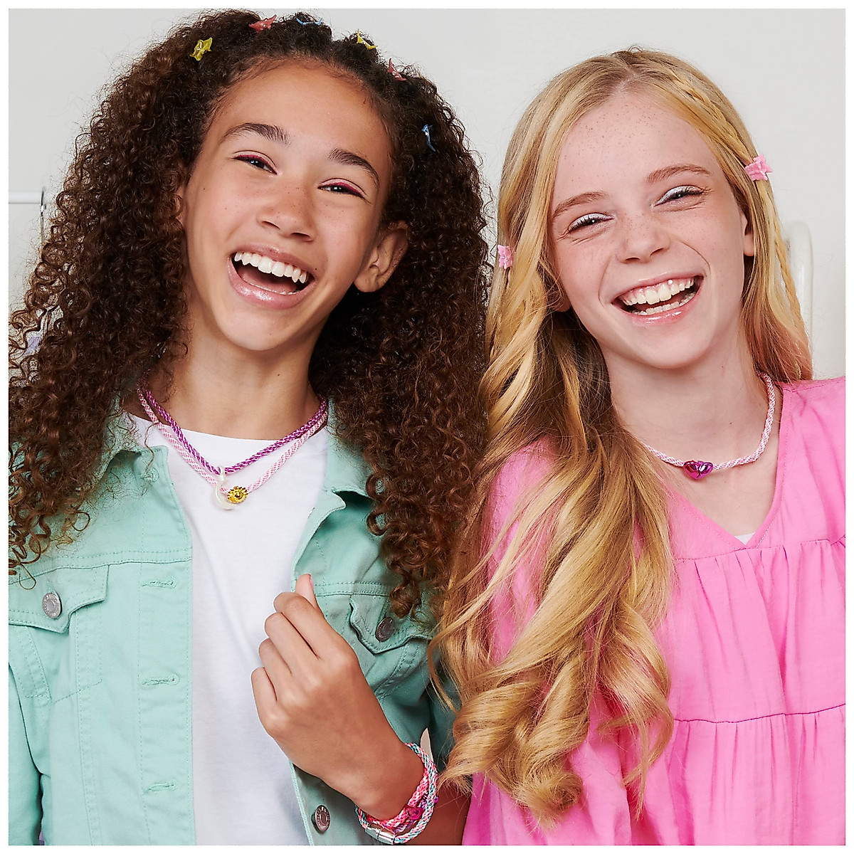 Cool Maker, KumiKreator Bead & Braider Friendship Necklace and Bracelet Making Kit, Arts and Crafts Kids Toys for Girls Ages 8 and up