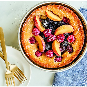 Nordic Ware Round Natural Cake Pan, 9-Inch, 2-Pack