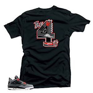 SNELOS Shirt to Match Jordan 4 Infrared Volt Match Sneaker tee