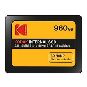 KODAK Internal SSD X150, Yellow, 960GB