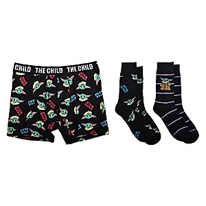 STAR WARS mens and Socks Underwear Gift Set, Black Gift Set (3 Piece), Large US