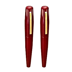 Police Magnum Small Pepper Spray Pen self Defense kit- Discreet Pocket Size Security- Made in The USA- 2 Pack Burgundy Tactical Pens