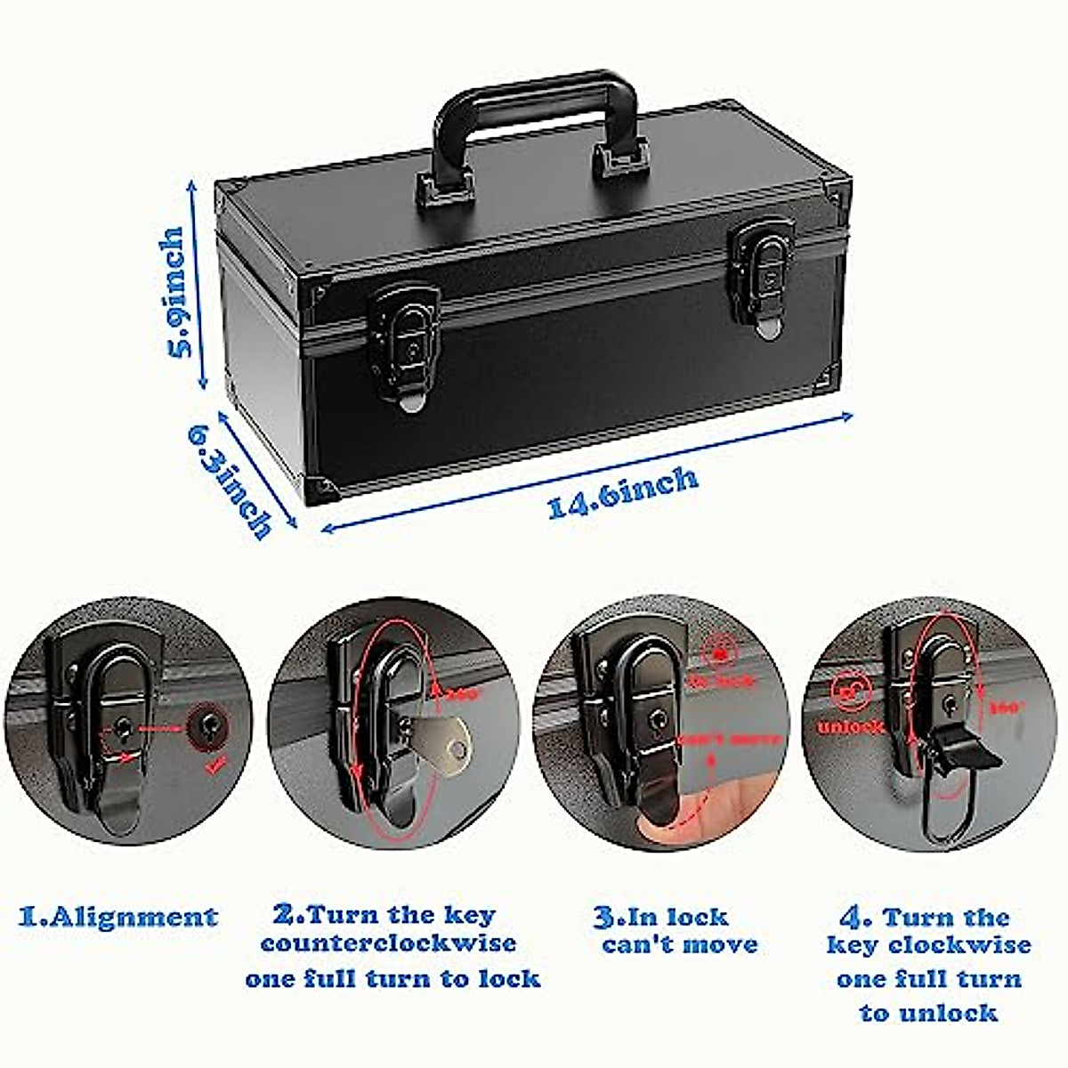 Azamou Toploaders Storage Box fits 3" x 4" 35pt Rigid Card,Trading Cards, Sports Cards，Graded Card ， with3 Sponge partition (Holds 300 Toploaders) Also compatible PSA BGS Rating card