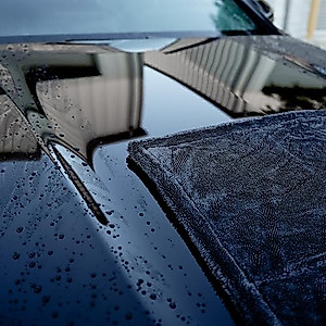 Blackline Car Care XL 3ft x 2ft, Ultra-Absorbant Microfiber Car Drying Towel Twisted Loop Car Drying Towel Extra Large - #1 Rated Car Drying Towel