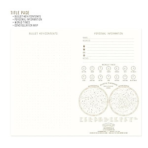 Designworks Ink Cloth Book Journal, It is Written in The Stars