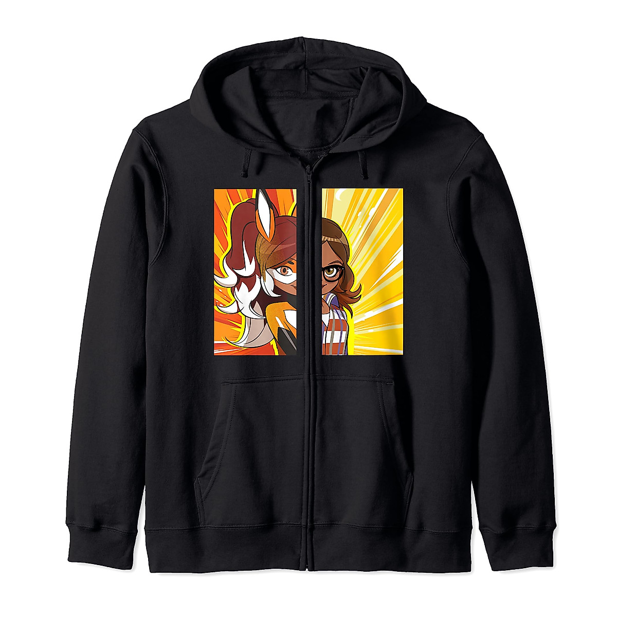 Miraculous Collection Rena Rouge Transformation Zip Hoodie