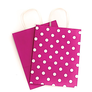 Hallmark 12" Large Paper Gift Bag Assortment, Pack of 12 in Pastel Pink, Lavender, Blue, Grey, Kraft - Solids and Patterns for Birthdays, Easter, Mother's Day and More