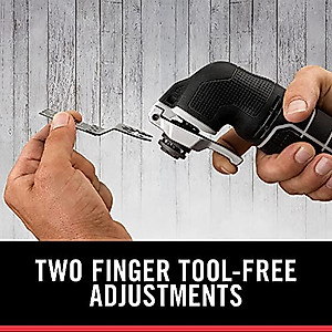 PORTER-CABLE 20V MAX* Oscillating Tool with 11-Piece Accessories, Tool Only (PCC710B)