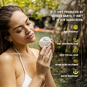 Raw Element Ultra-Moisturizing Tinted Face Cream, Non Toxic Mineral Face Sunscreen, Daily Tinted Moisturizer, Non-Nano Zinc Oxide, Reef Friendly, All Ages, SPF 30, 1.8 oz, Bronze, Pack of 1