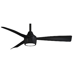 MINKA-AIRE Skinnie 44" Outdoor LED Ceiling Fan F625L-CL - Coal