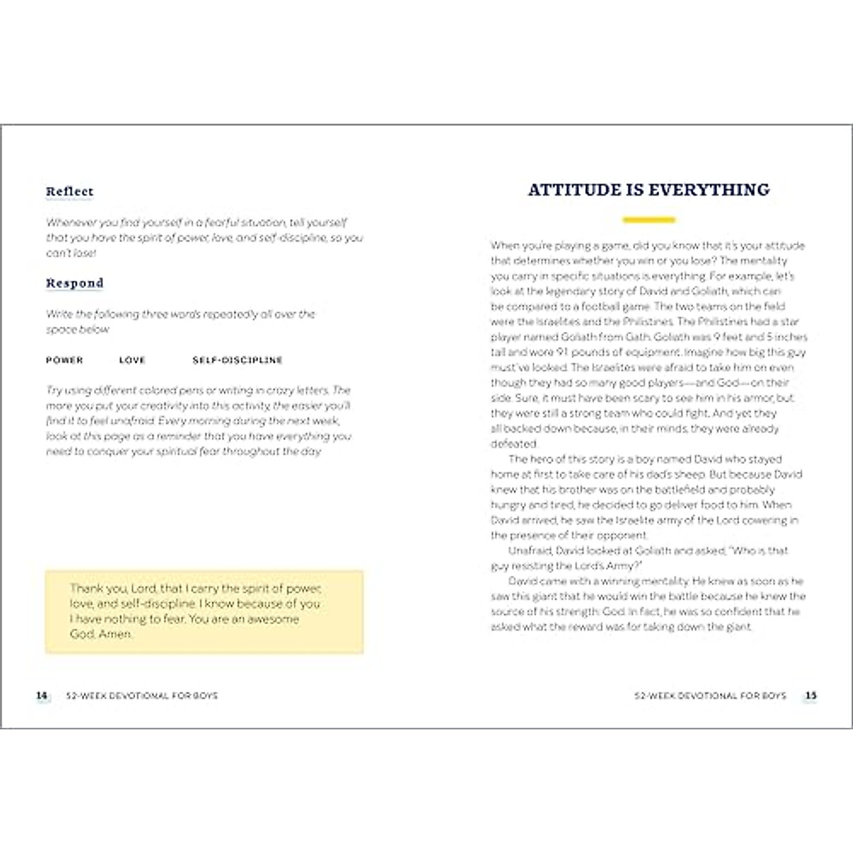 52-Week Devotional for Boys: Prayers for Growth and Inspiration